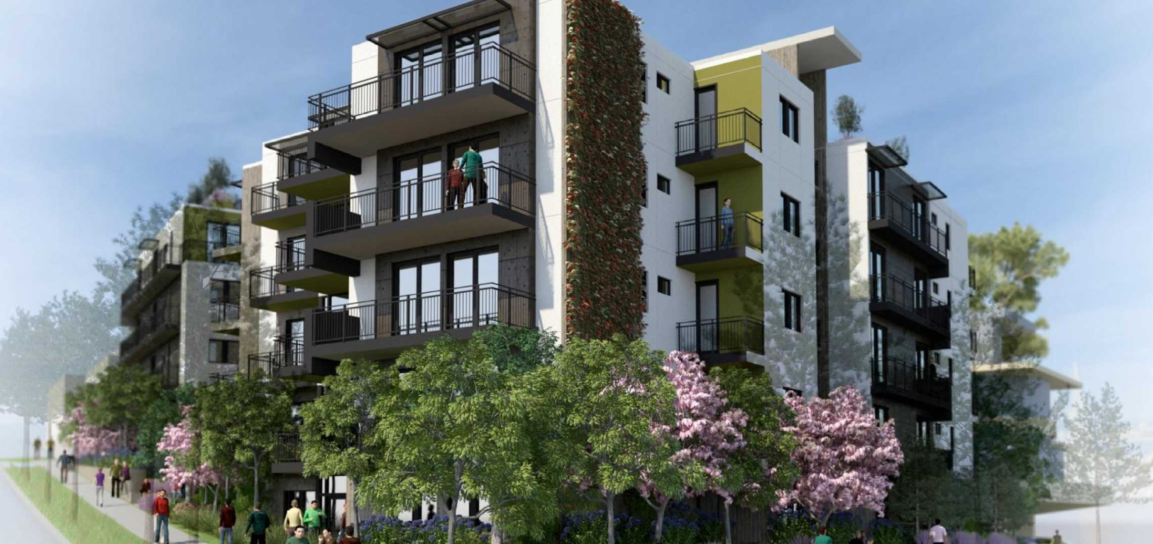 UCLA-adjacent apartments wrapping up work at 540 Landfair Avenue in ...