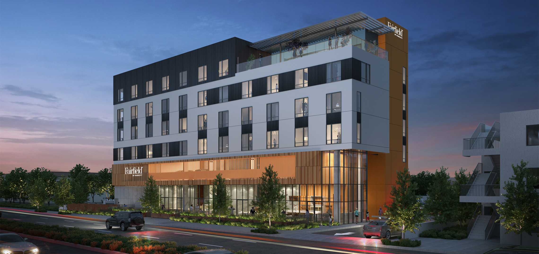Fairfield Hotel takes shape at 3640 Century Blvd. in Inglewood ...