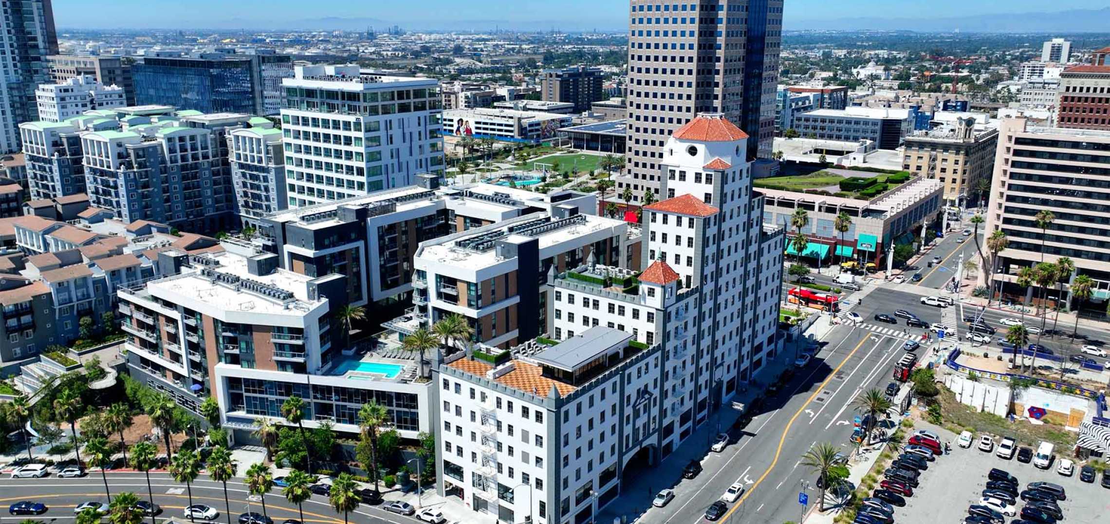 Long Beach's Ocean Center Building reopens as housing after $50M ...