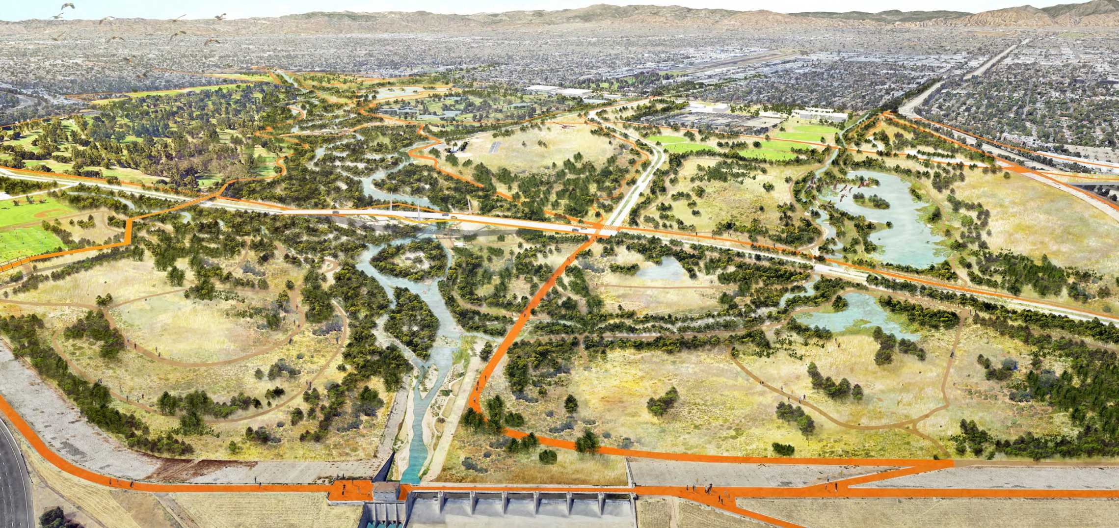 Here's a look at the Sepulveda Basin Vision Plan | Urbanize LA