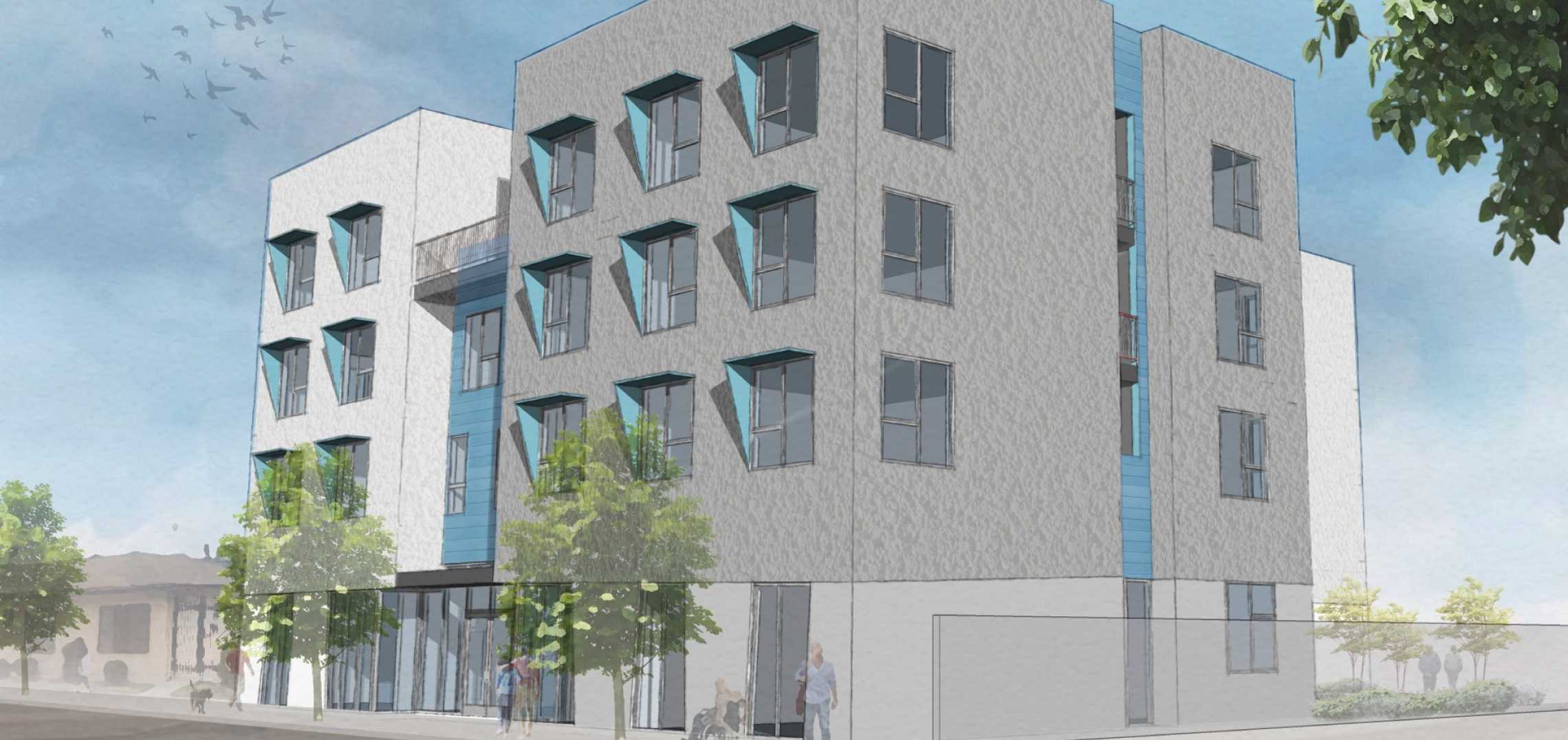 42-unit affordable housing complex to replace church at 823 W ...