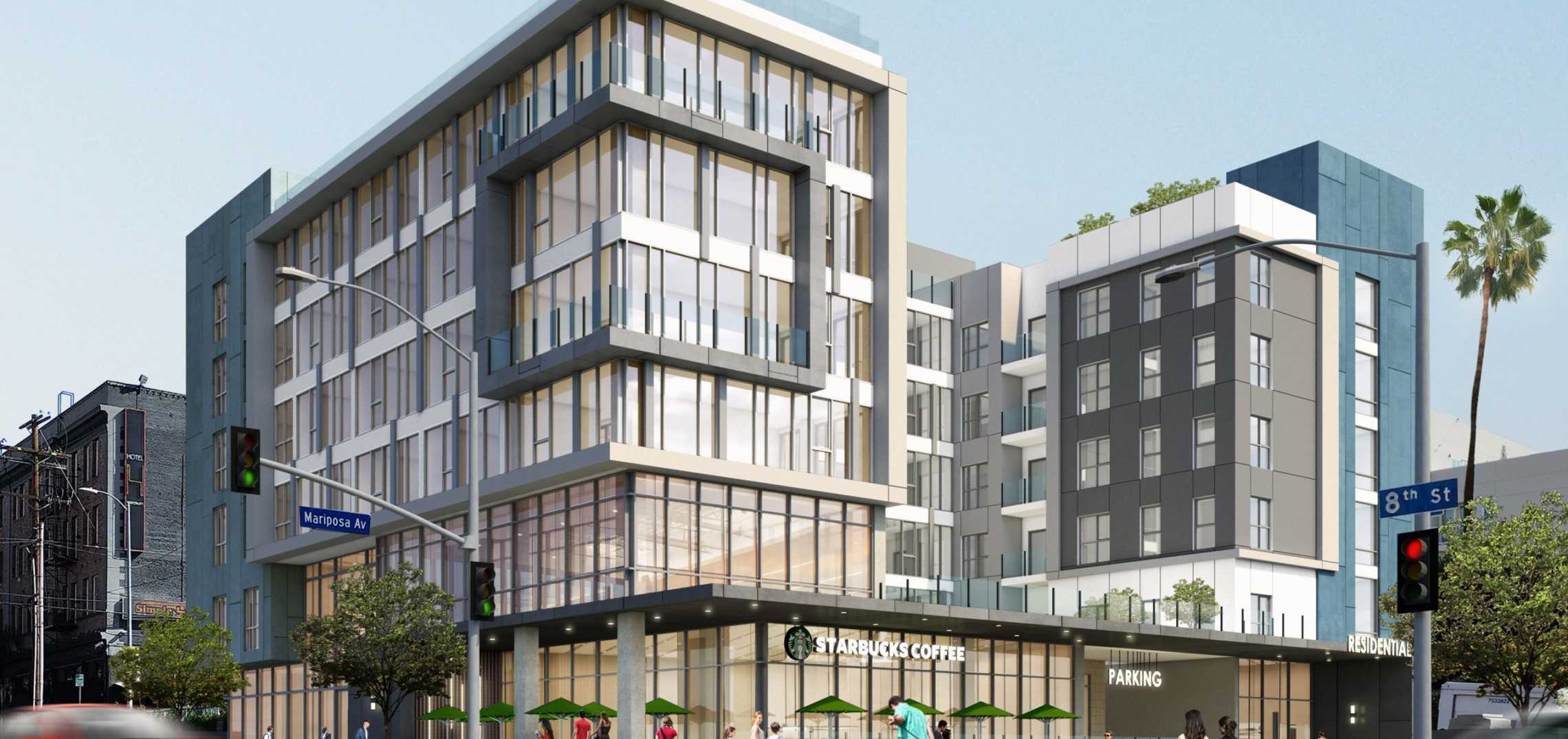 Mixed-use project gets the to-ahead at 3216 W. 8th Street in Koreatown ...