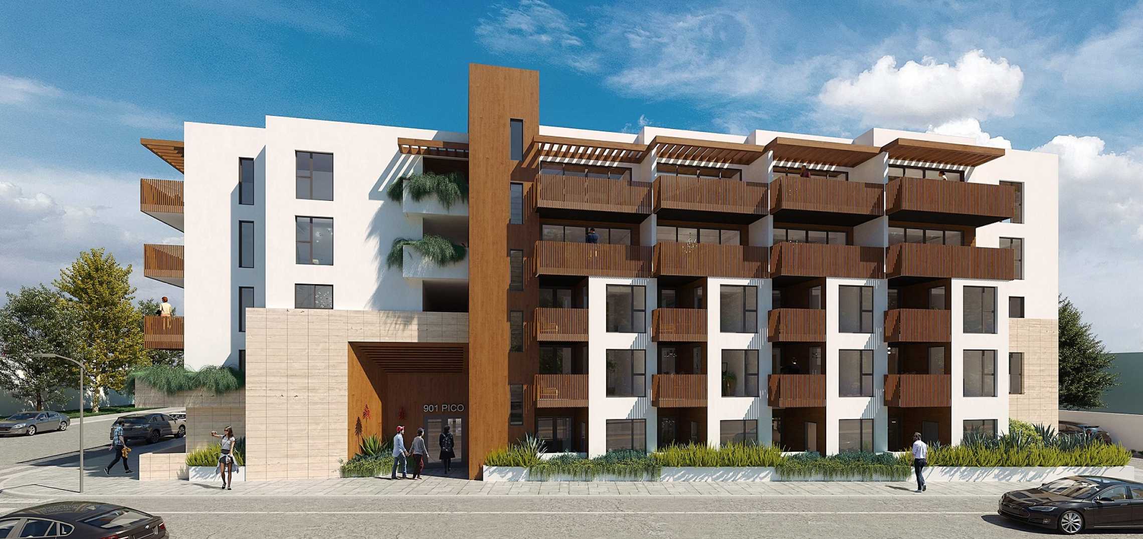 45 apartments planned at 901 W. Pico Boulevard in Santa Monica ...