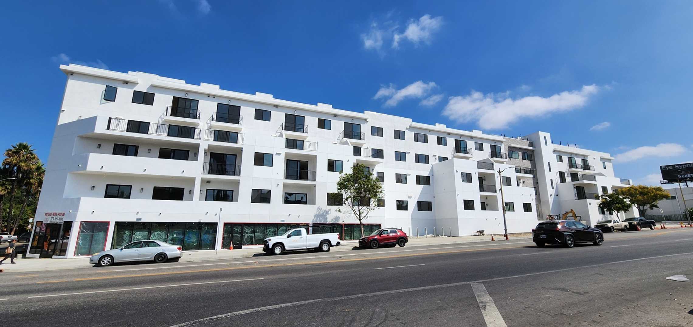 Mixed-use development wraps up work at 3977 Beverly Boulevard | Urbanize LA