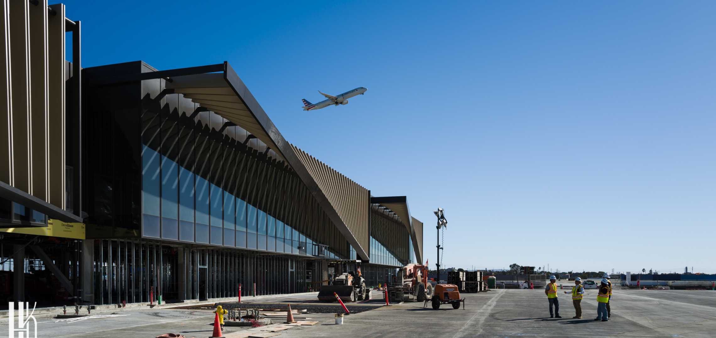 Here's a look inside LAX's Midfield Satellite Concourse South | Urbanize LA