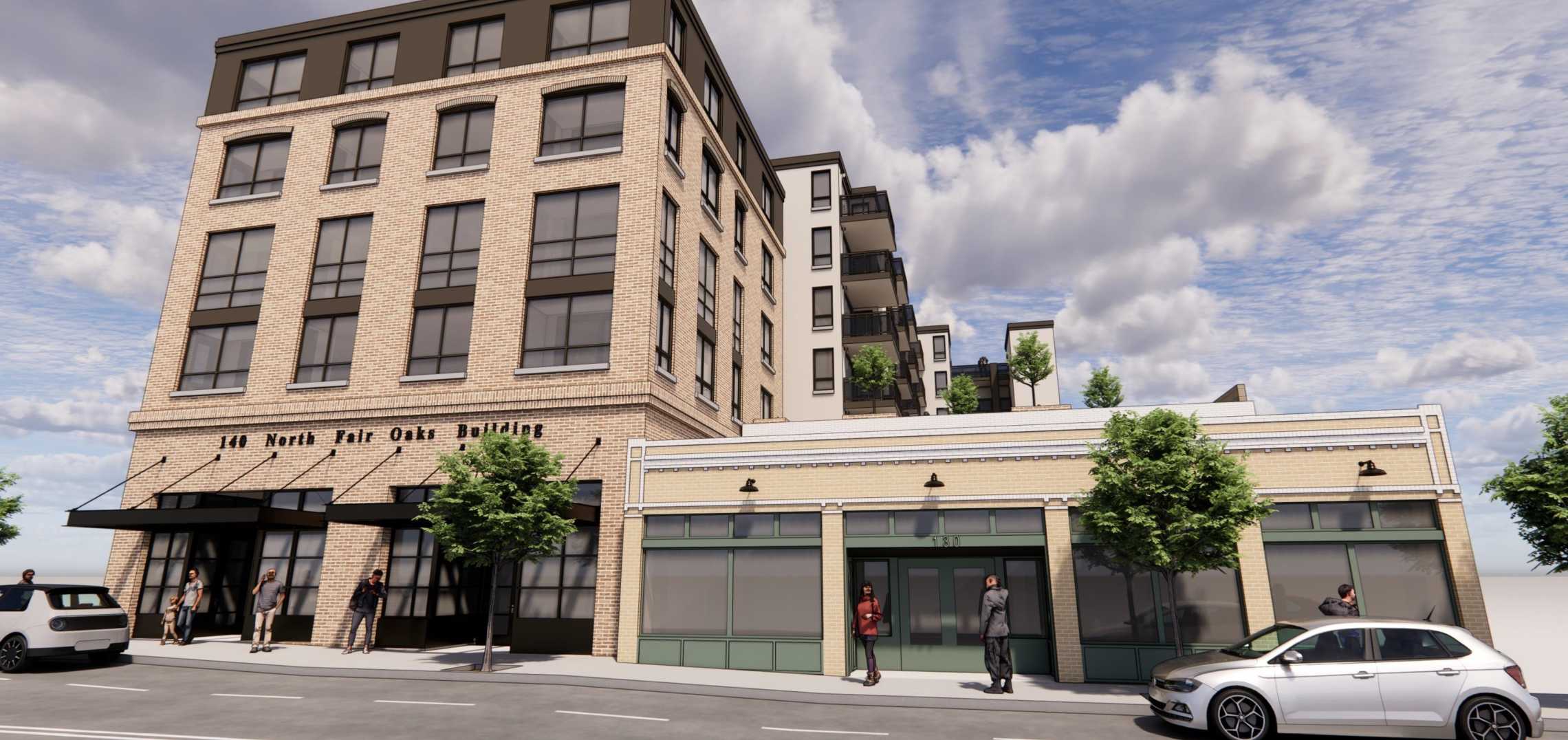 Decade-old plan for mixed-use building revived at 140 N. Fair Oaks Ave ...