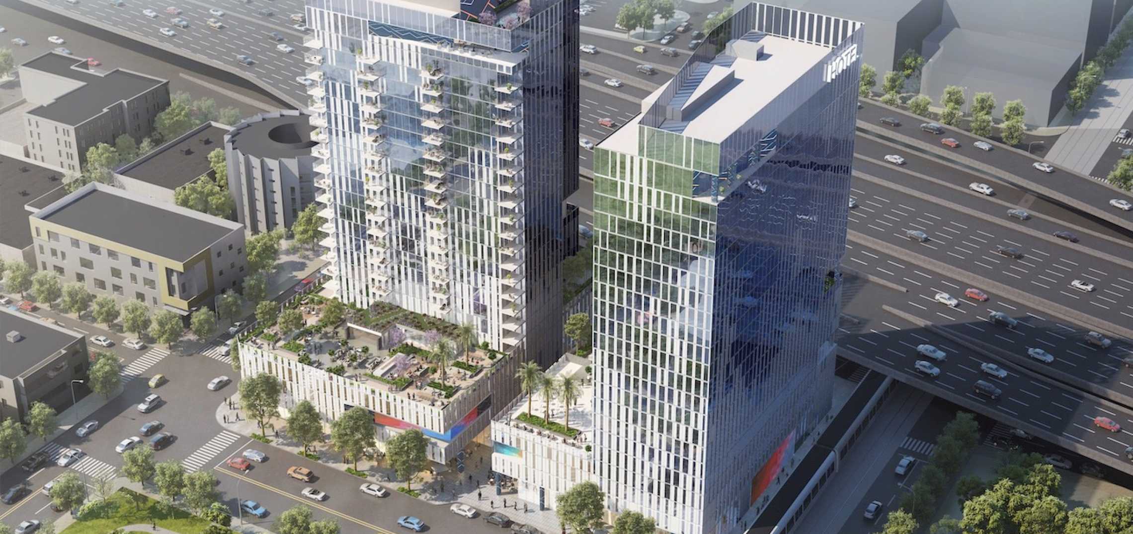 City Planning Commission approves DTLA hotel-residential towers at 1600 ...