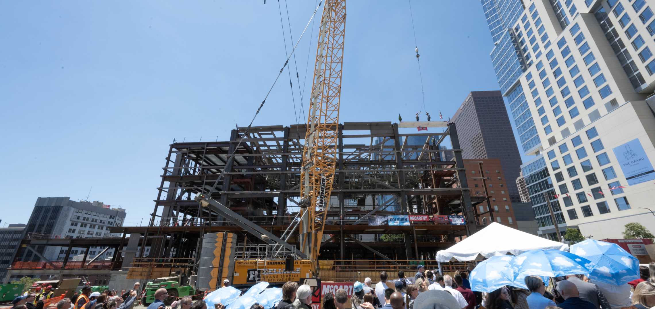 Colburn Center tops out at 2nd and Hill in DTLA | Urbanize LA