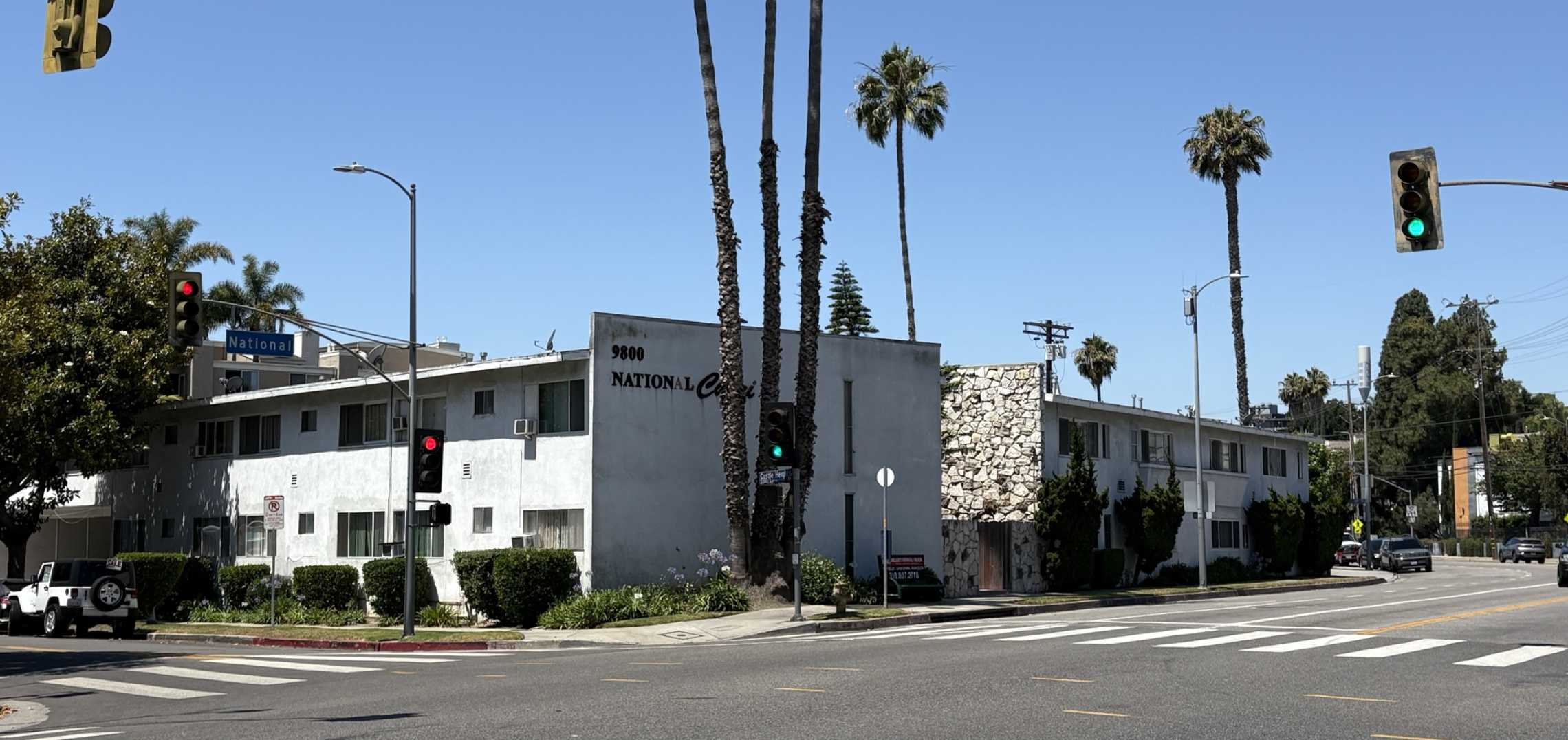 Eight-story, 65-unit apartment building proposed at 9800 National Blvd ...