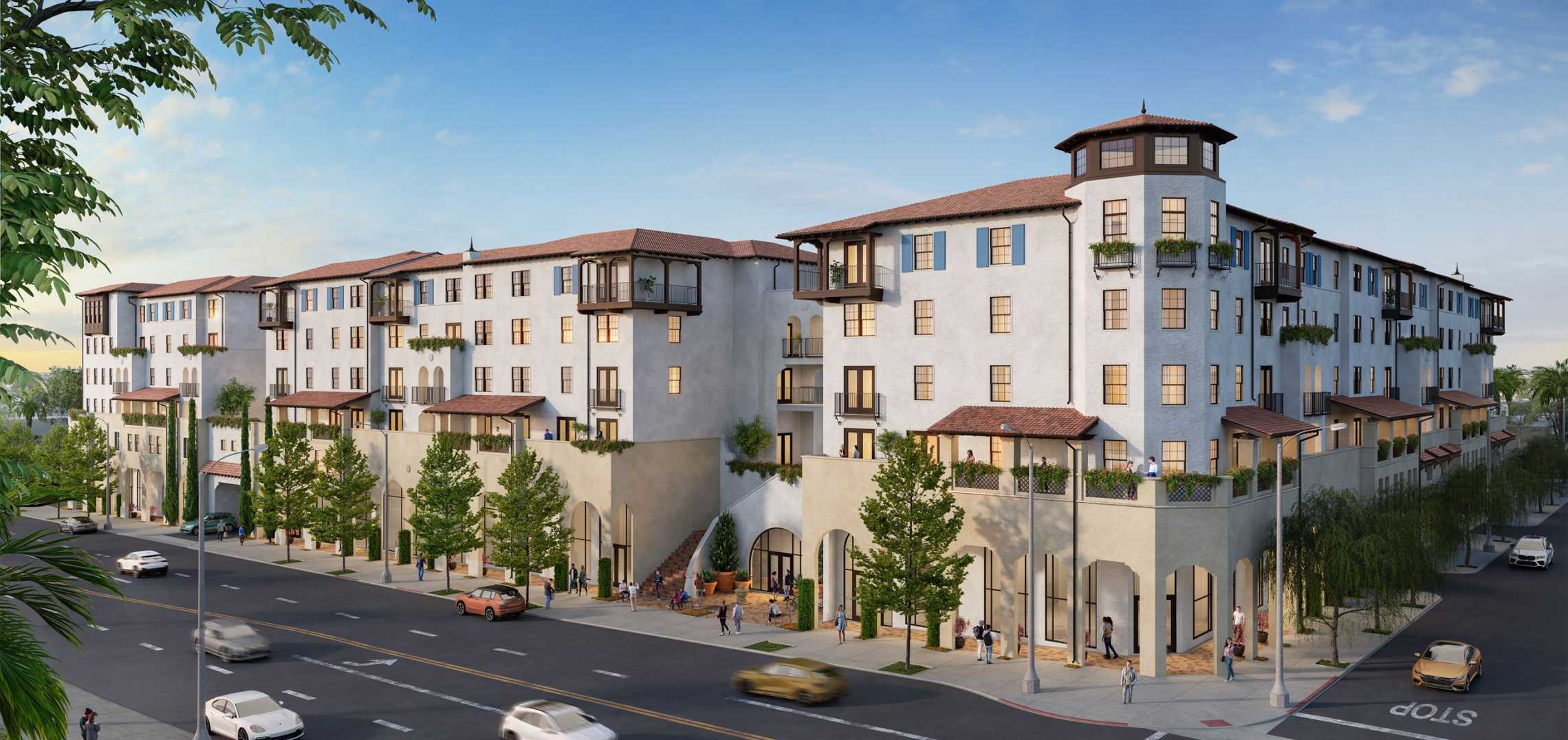 Rendering revealed for upsized Rubio Village project at 201 San Gabriel ...