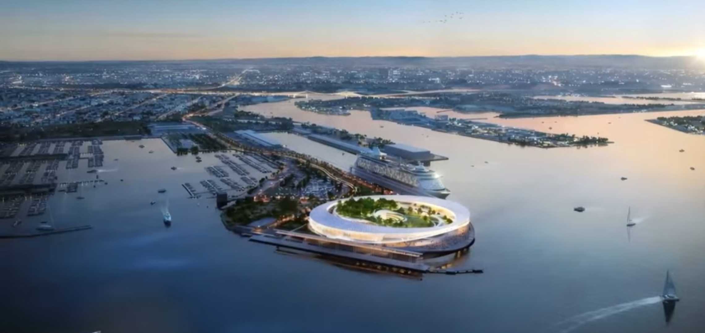 Port of L.A. unveils plan for Outer Harbor Cruise Terminal | Urbanize LA