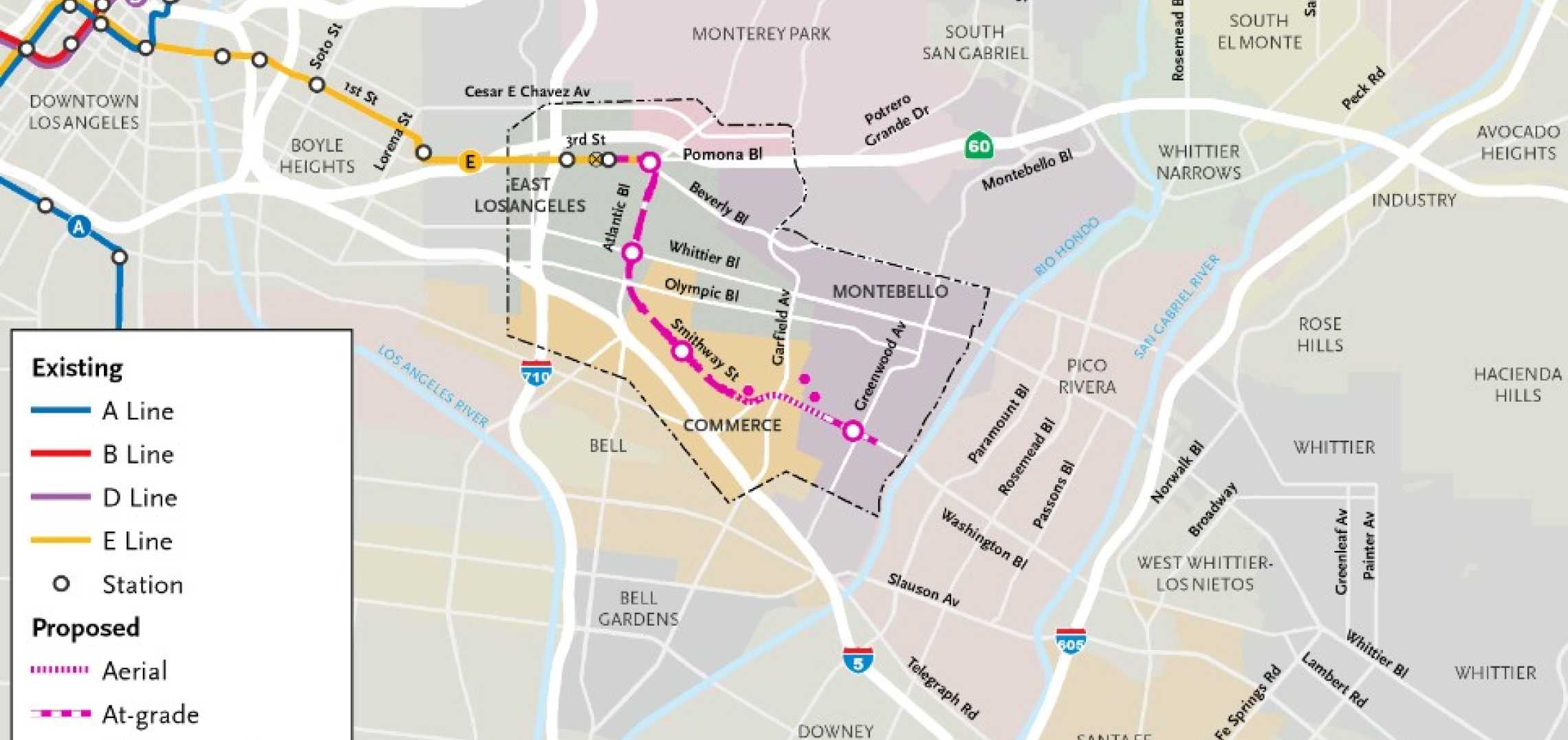 New environmental report released for E Line's eastside extension ...