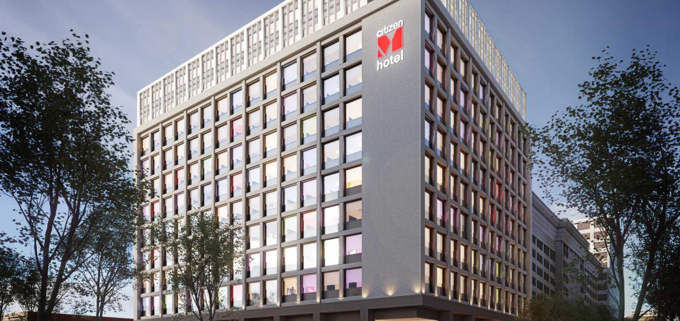 11-Story citizenM Hotel Breaks Ground in Downtown Los Angeles | Urbanize LA