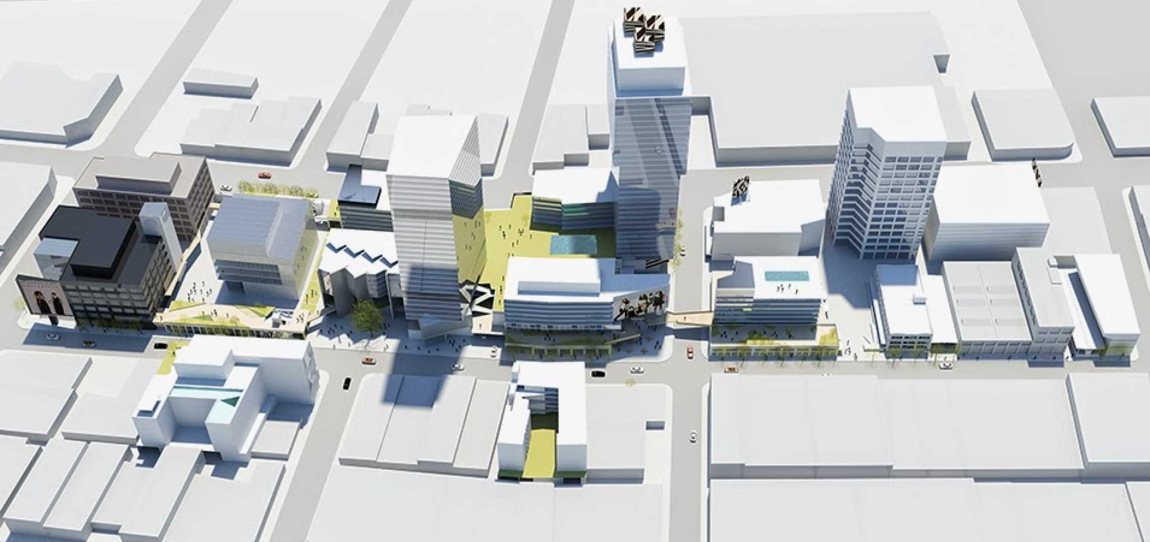 Shiny New Renderings of the City Market Mega-Development | Urbanize LA