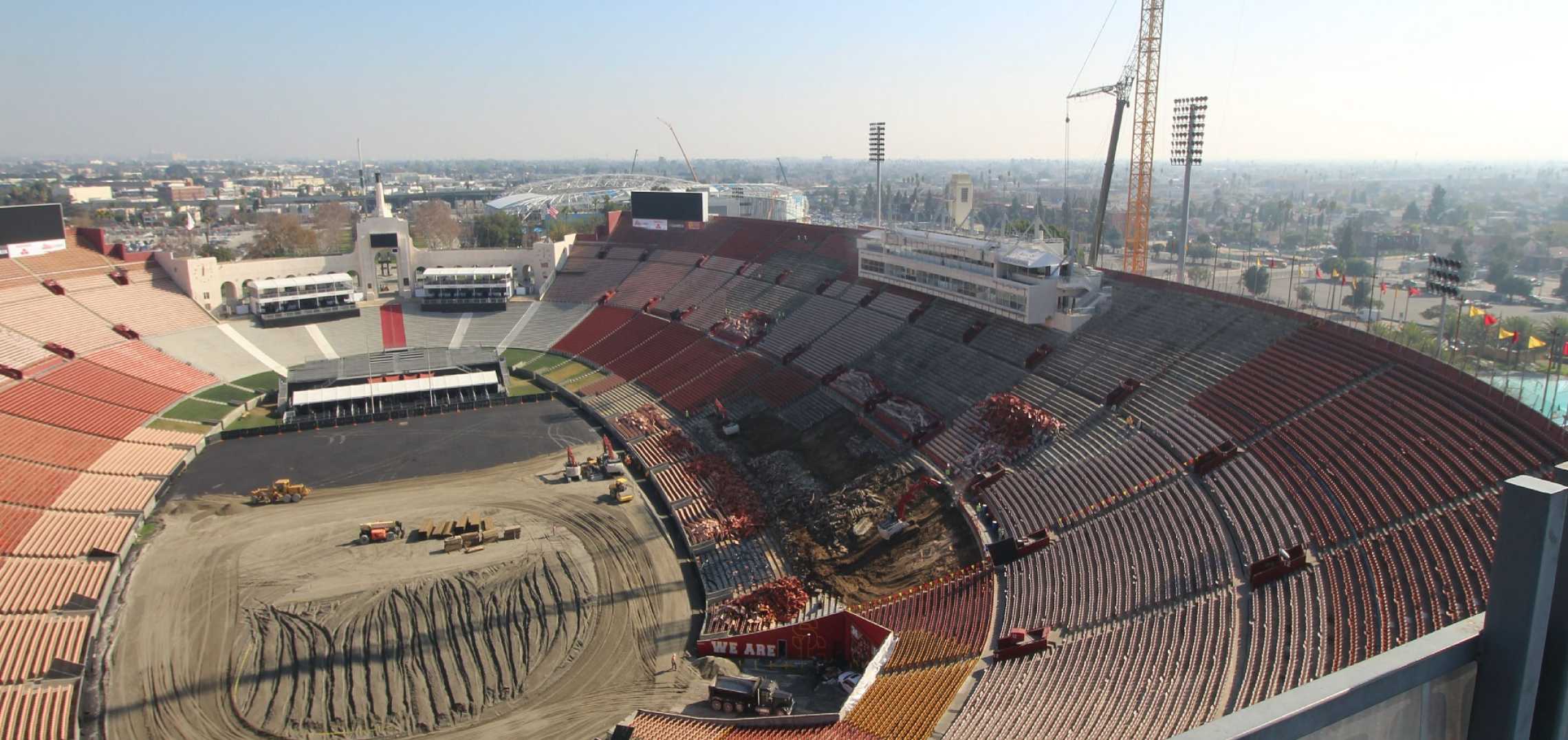 Watch the Coliseums $270-Million Renovation Take Shape | Urbanize LA