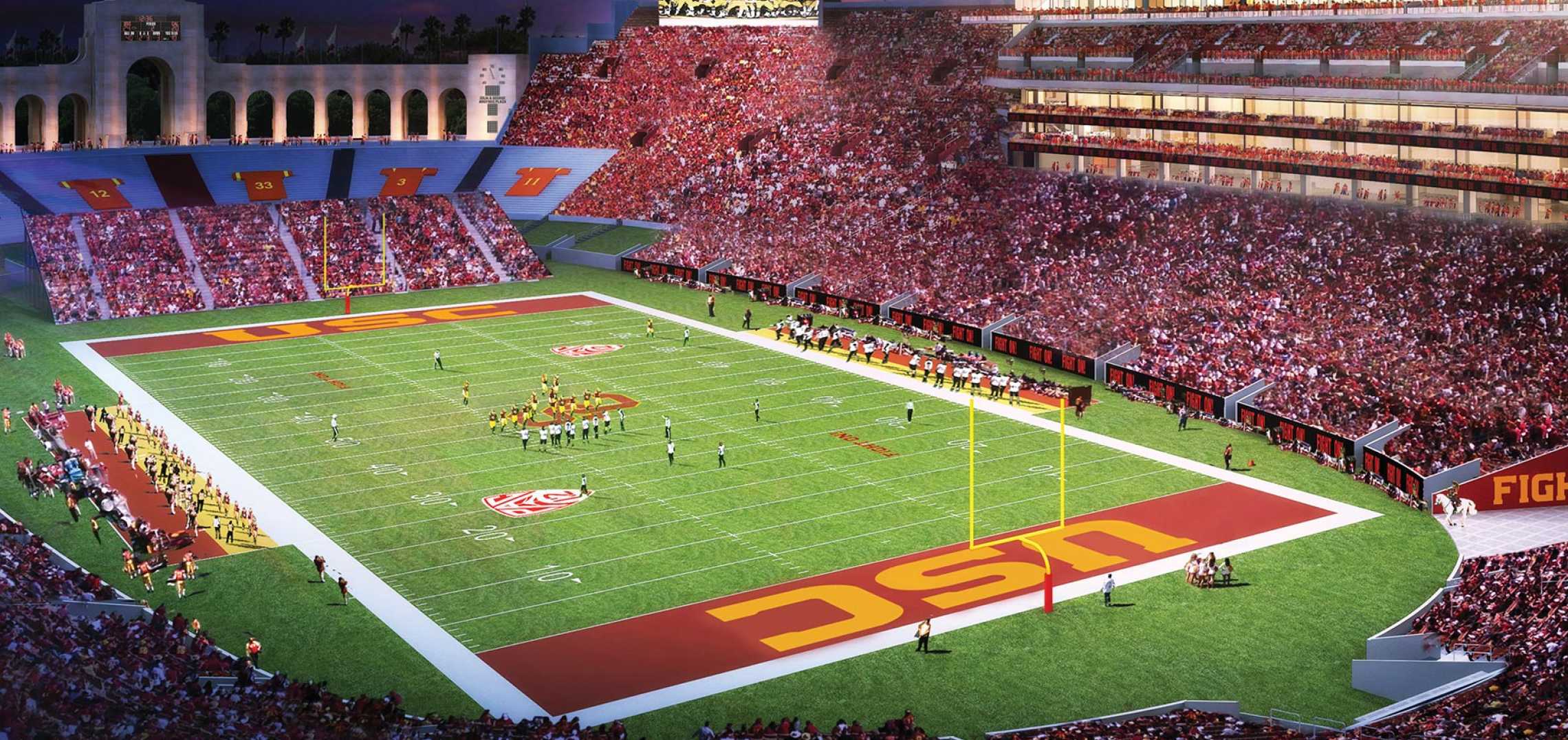 Los Angeles Memorial Coliseum Renovation | Urbanize LA