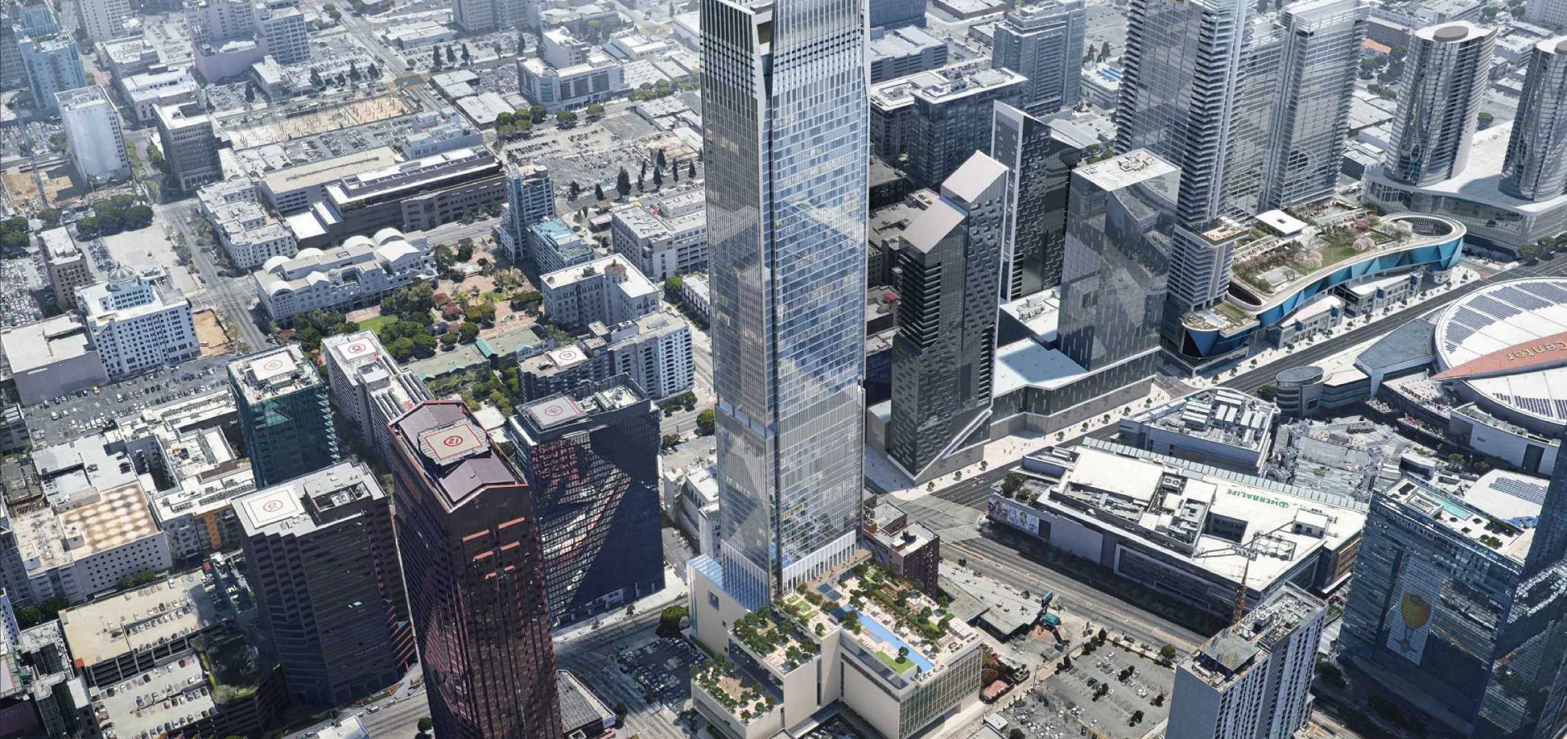 Whoa: Rendering Revealed for 66-Story DTLA Tower | Urbanize LA