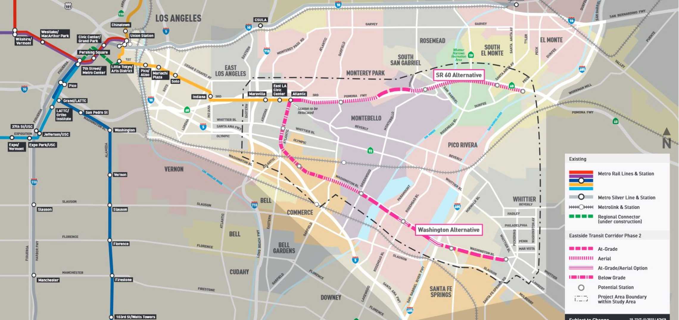 Metro May Drop SR-60 Route from Eastside Gold Line Extension | Urbanize LA