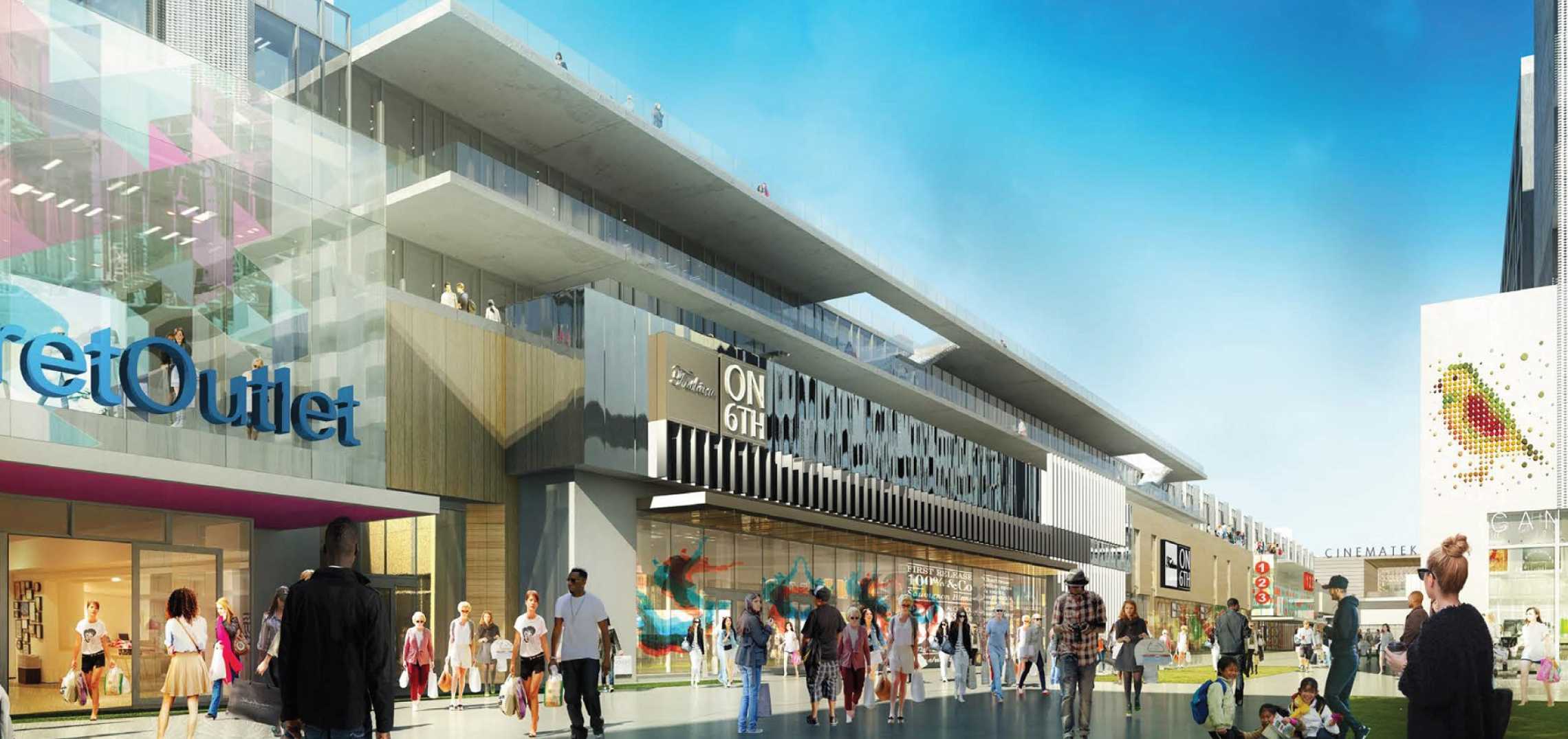 A Look at the Future Hawthorne Plaza | Urbanize LA