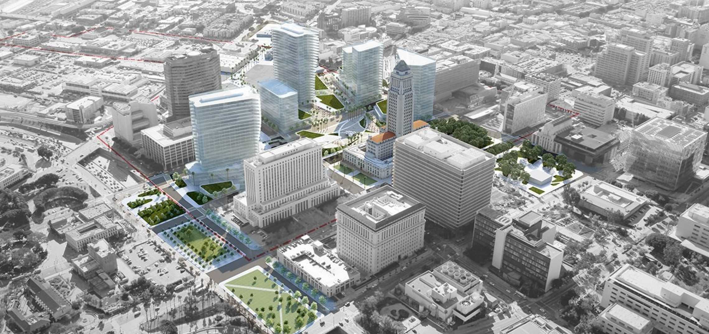A Look at the Civic Center of the Future | Urbanize LA