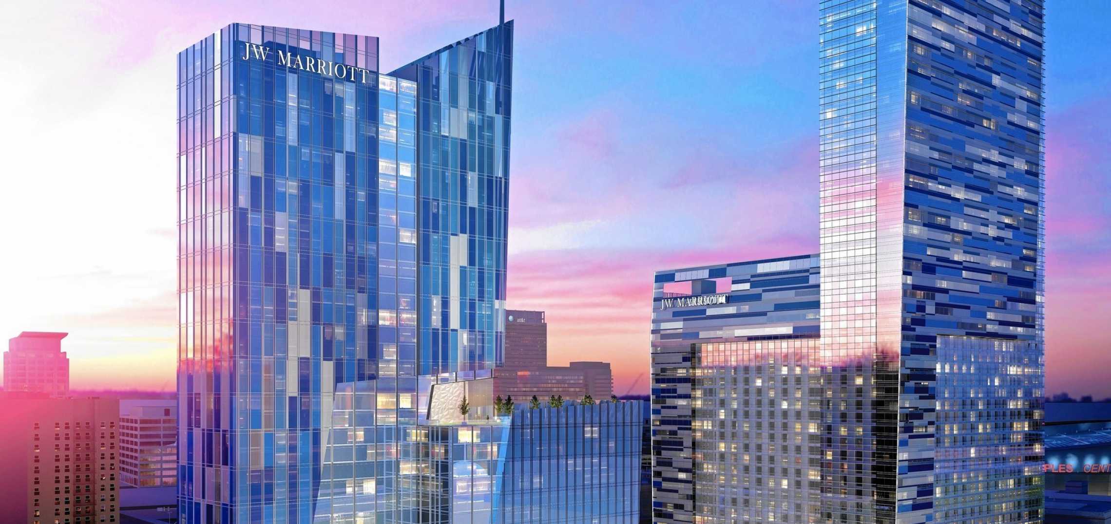 An In-Depth Look at L.A. Live's Marriott Expansion | Urbanize LA