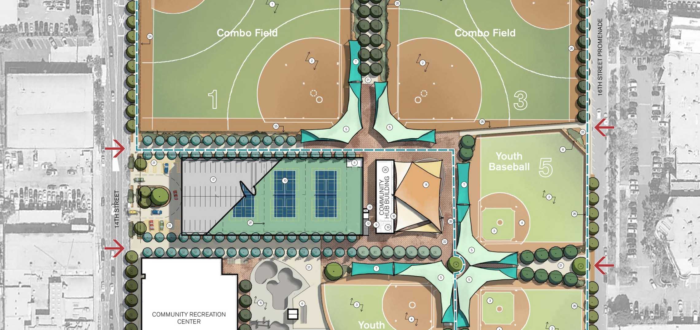 Santa Monica's Memorial Park Makeover Could Cost $116 Million | Urbanize LA