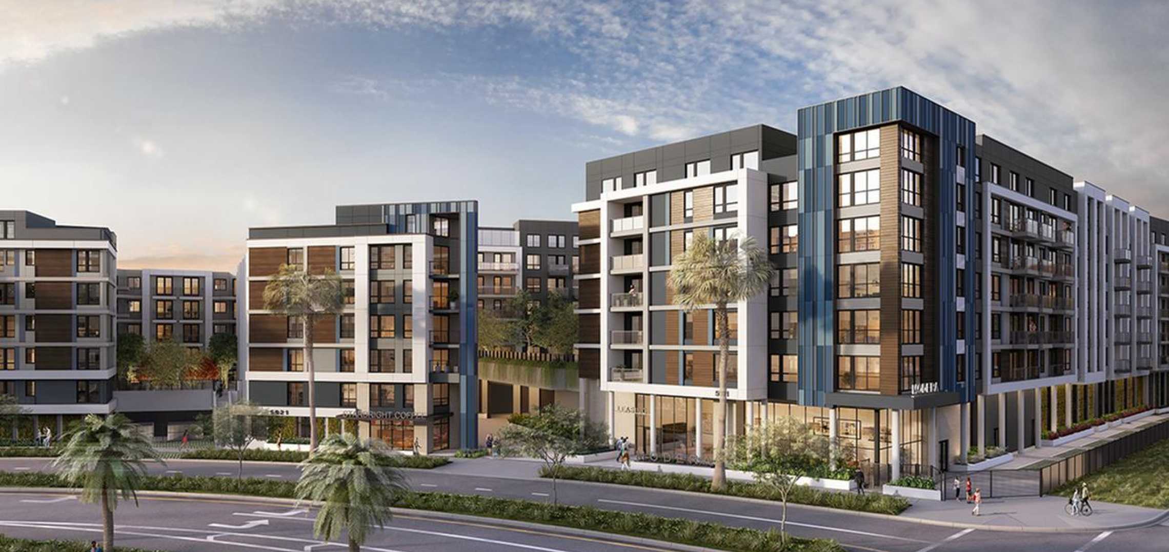 Modera West L.A. Topped Out at the Howard Hughes Center | Urbanize LA