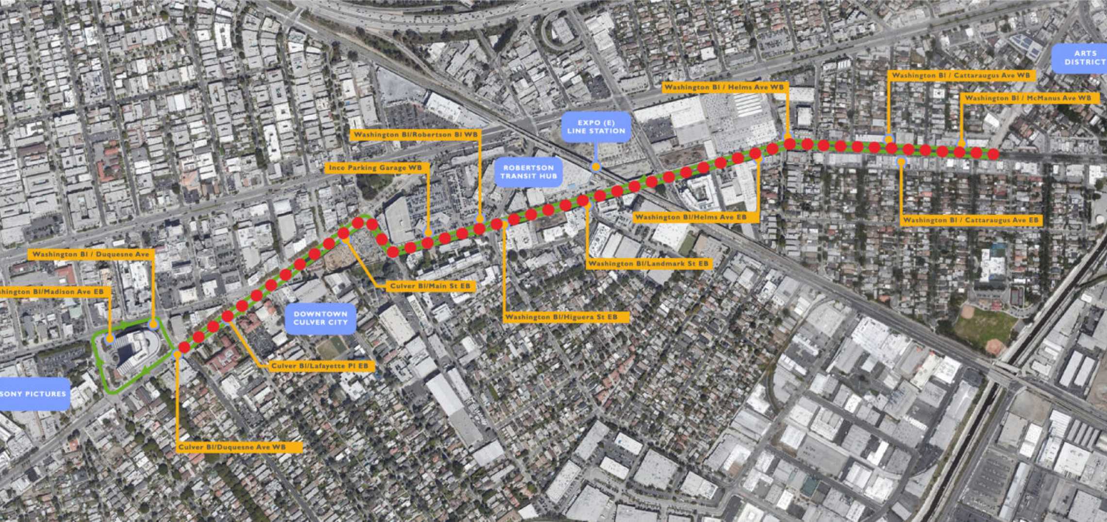 Culver City Council approves 1.3 miles of bus and bike lanes | Urbanize LA