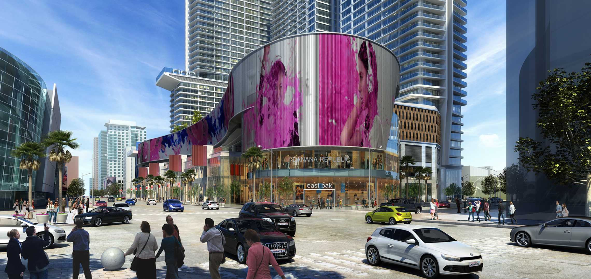 Fly Through DTLA's Oceanwide Plaza | Urbanize LA