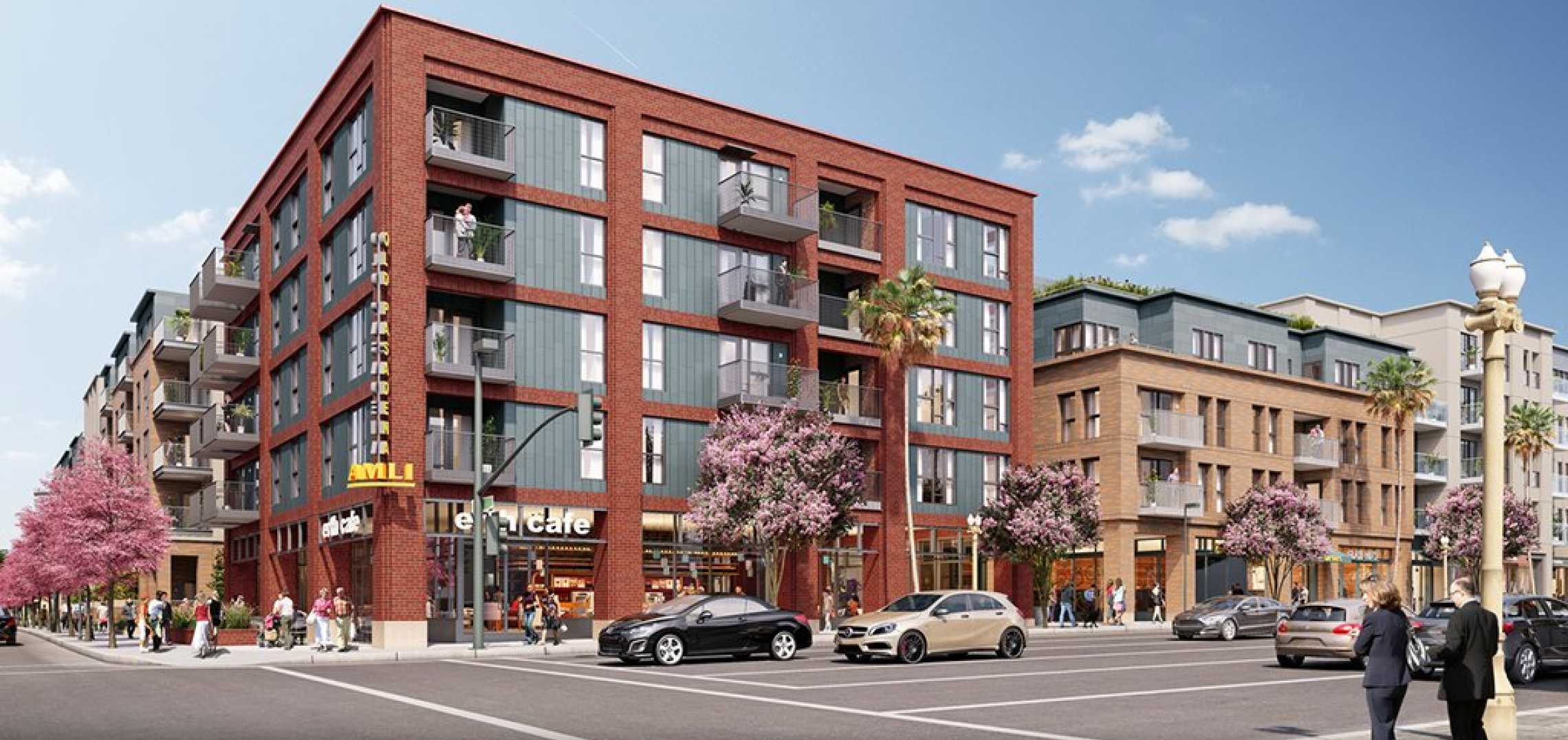 More Renderings Emerge for 100 West Walnut | Urbanize LA