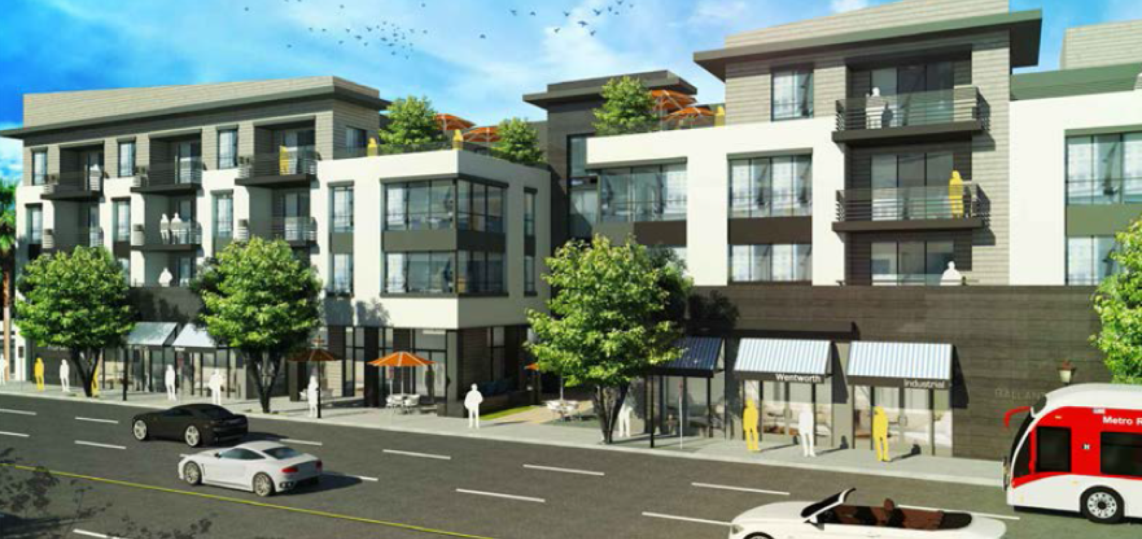 First Look at Reseda Boulevard Project | Urbanize LA