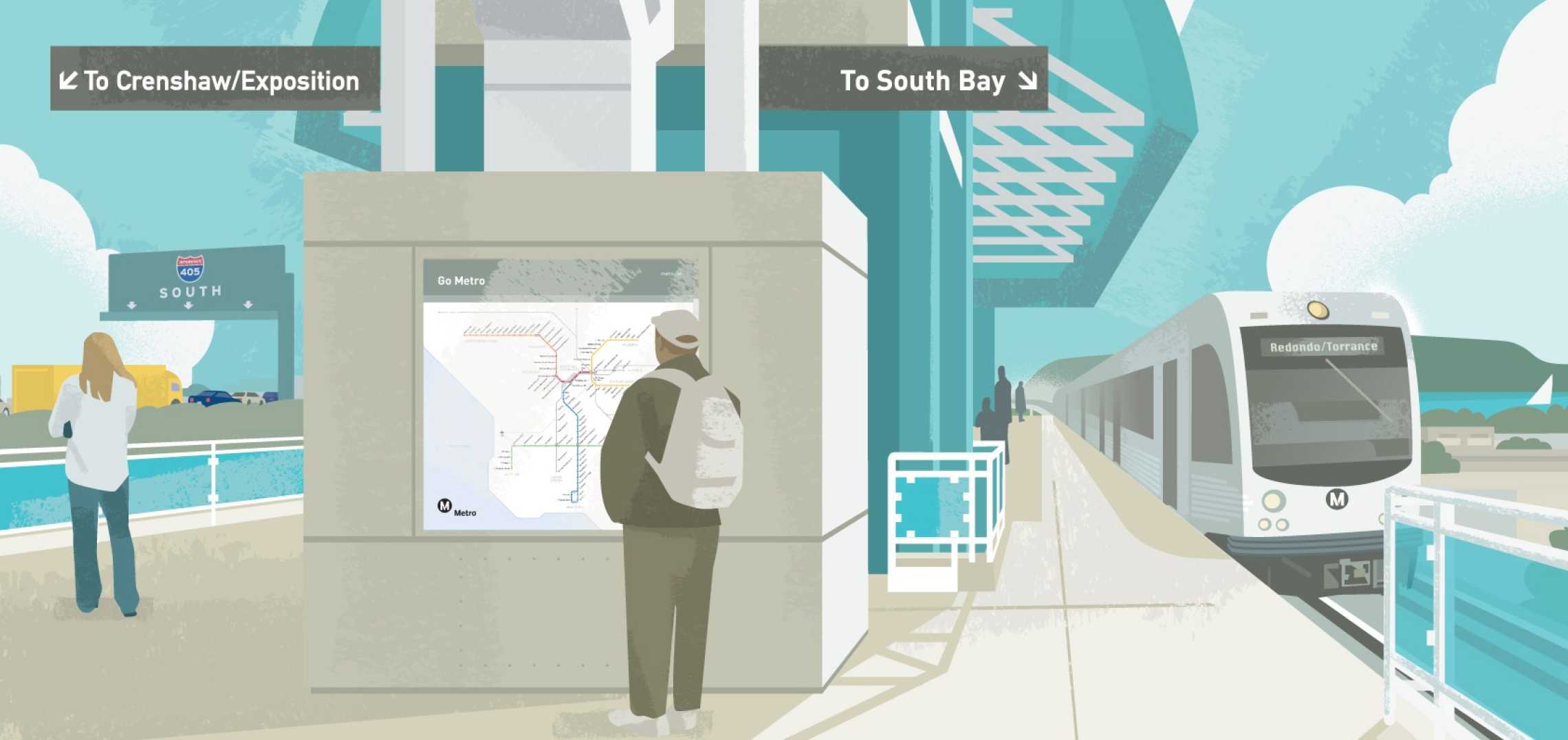 Metro rolls out new options for C Line extension to Torrance | Urbanize LA