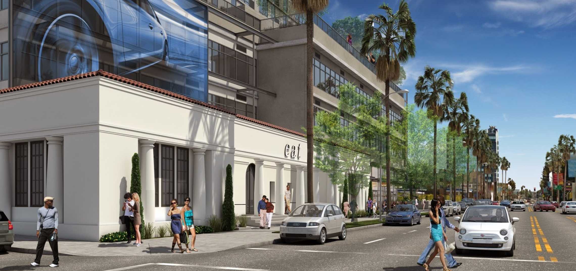 Fresh Renderings of the Almost-Finished Sunset Gordon Tower | Urbanize LA