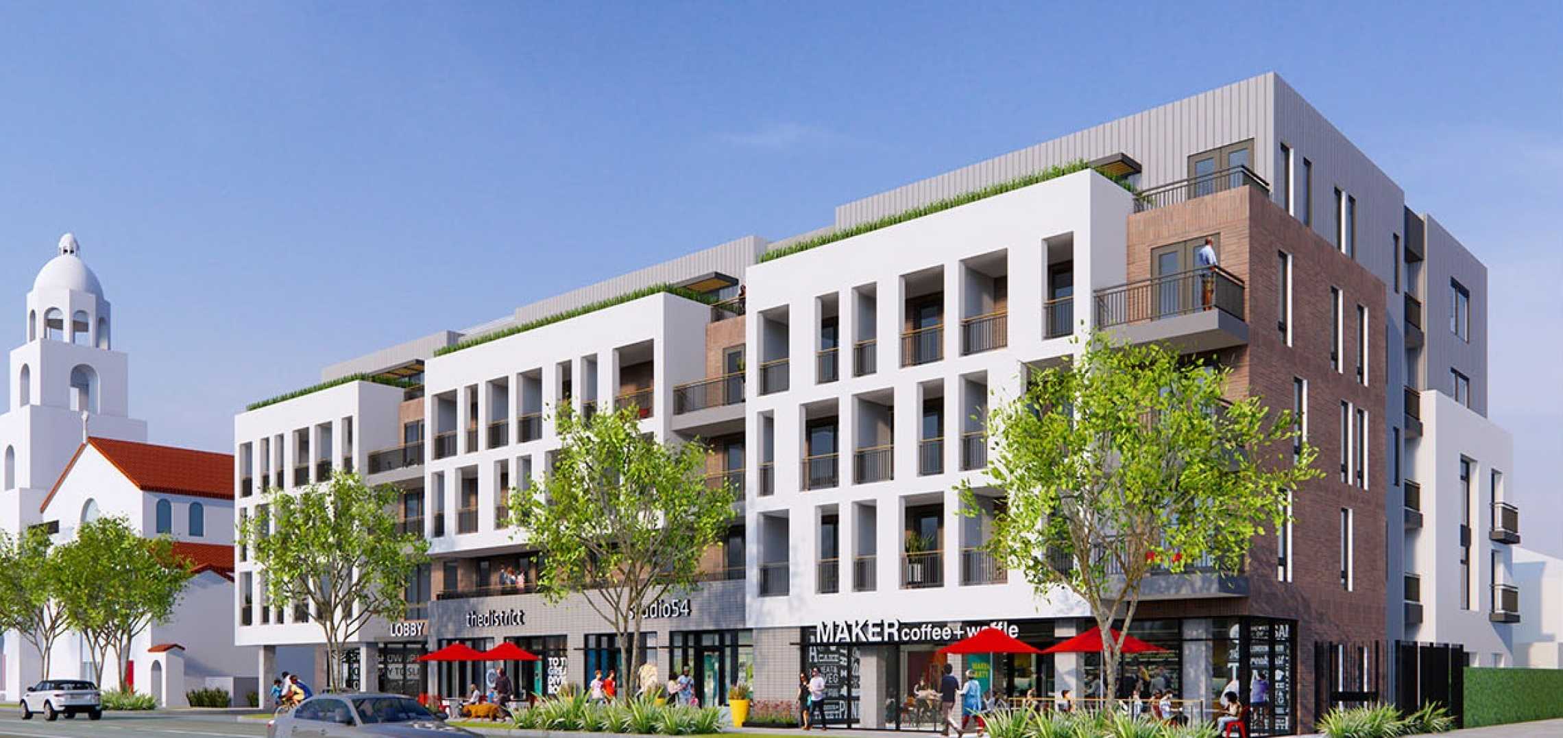 Construction in Progress for Mixed-Use Development at Vermont & Adams ...