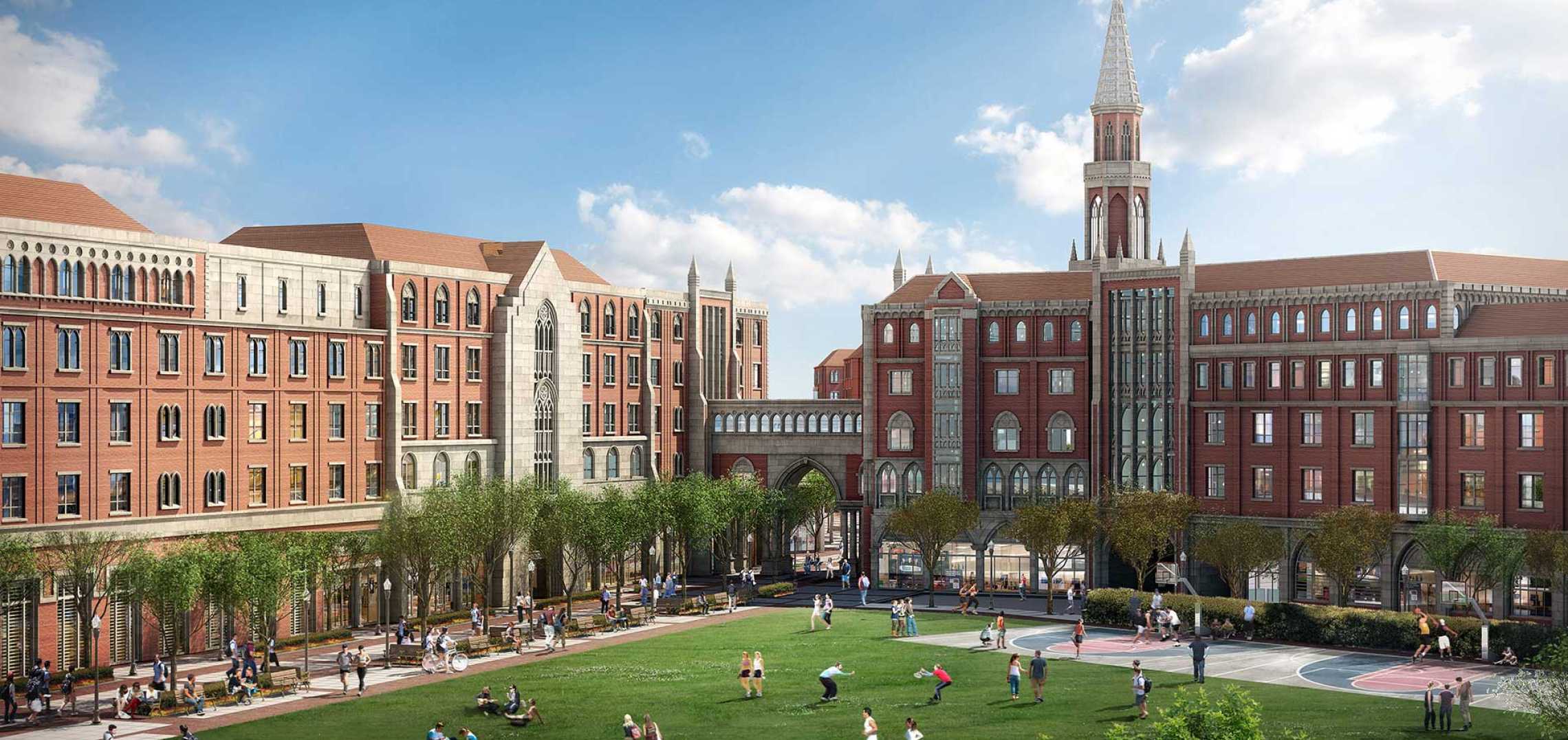 Another Aerial Trip Through the USC Village | Urbanize LA