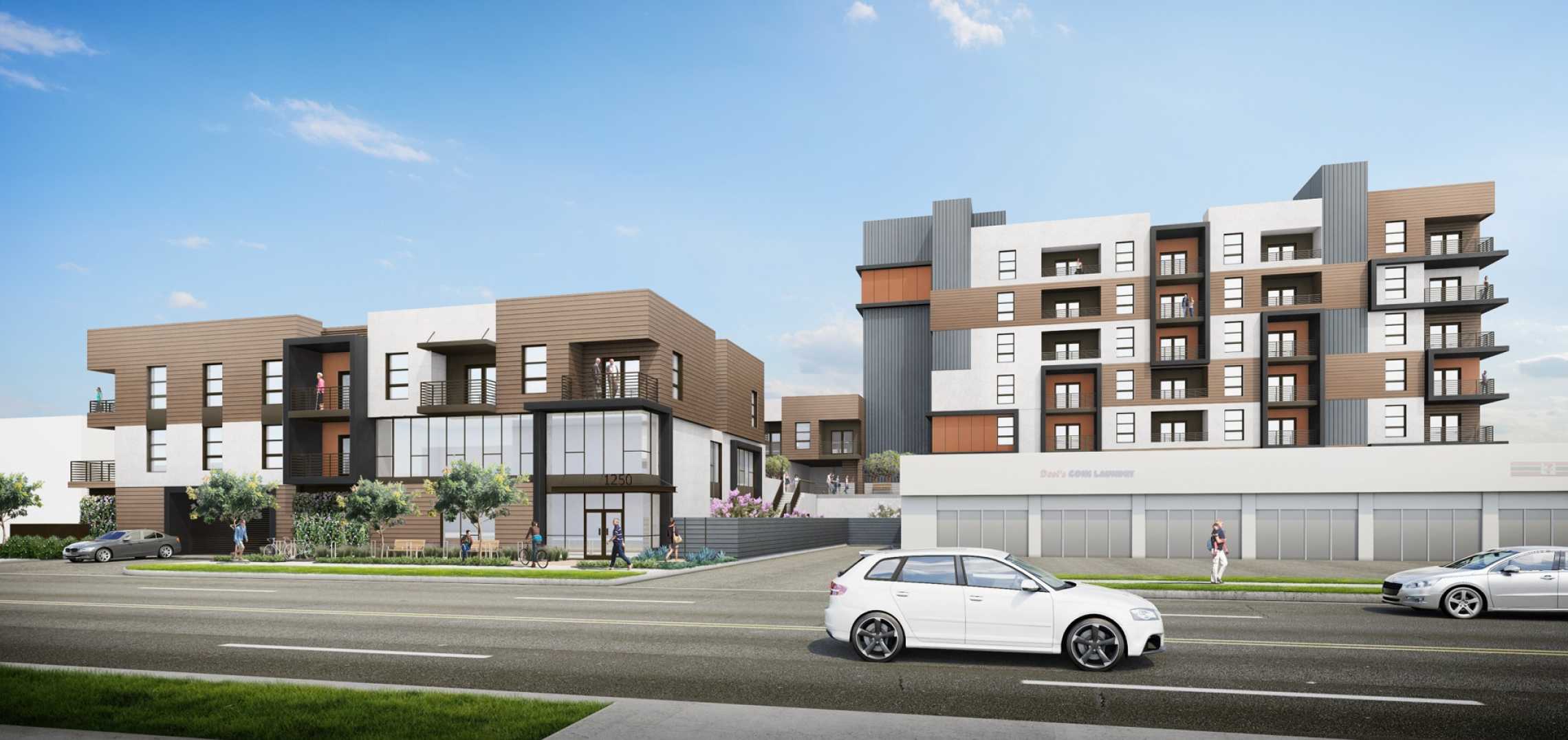 Westmore Linden Affordable Housing Under Construction in Pico-Union ...