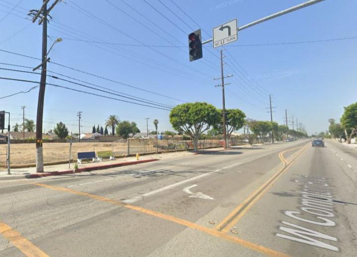 compton blvd and central ave