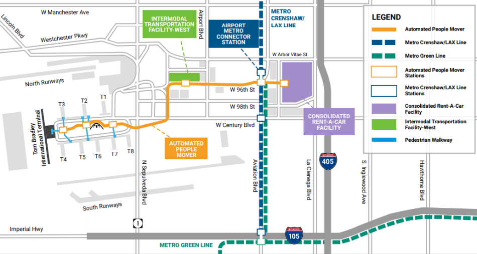 LAX unveils new automated people mover's first train cars | Urbanize LA