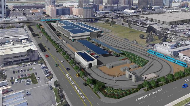 LAX unveils new automated people mover's first train cars | Urbanize LA
