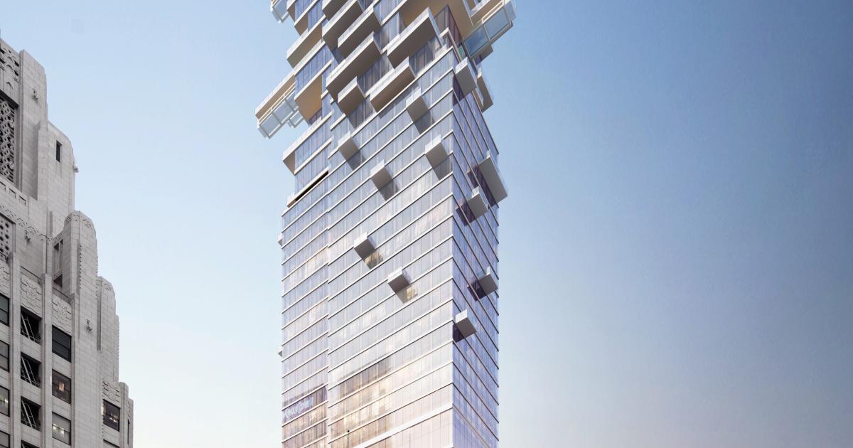 Here's Another Look at the 53-Story Tower Planned Near Pershing Square ...