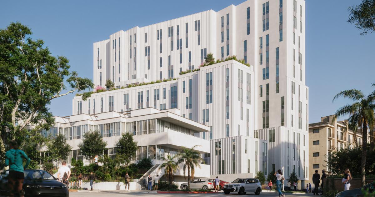 12-story housing complex proposed at 505 S. Landfair Ave. in Westwood ...